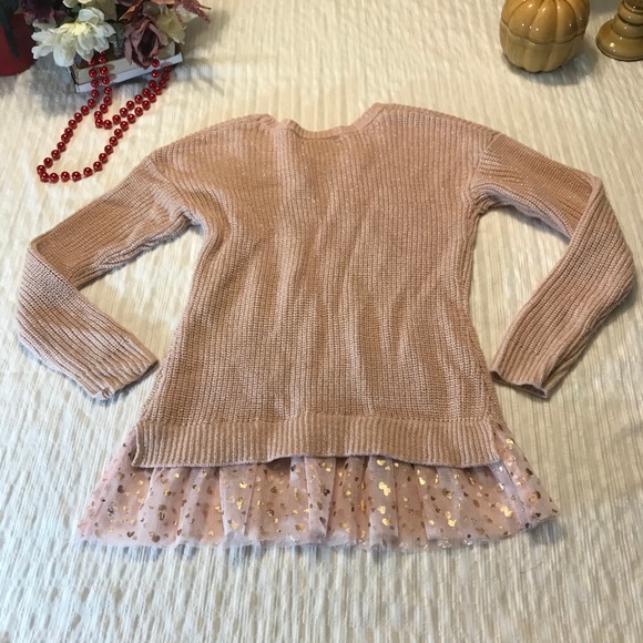 Pink Republic | Shirts & Tops | Pink Republic Girls Pink Sweater Size M ...